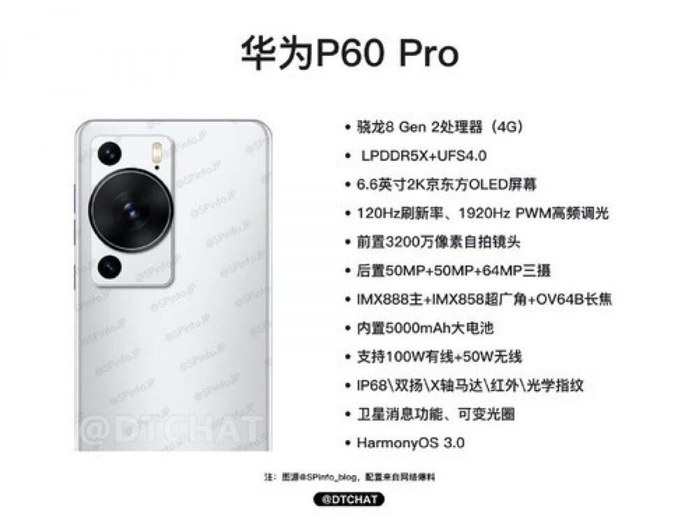Huawei P60 Pro özellikleri kesinleşti diyebiliriz - Donanım Günlüğü